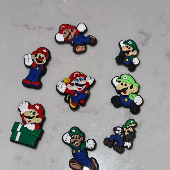 CROCS | Accessories | Super Mario Brothers Mario And Luigi And Friends ...